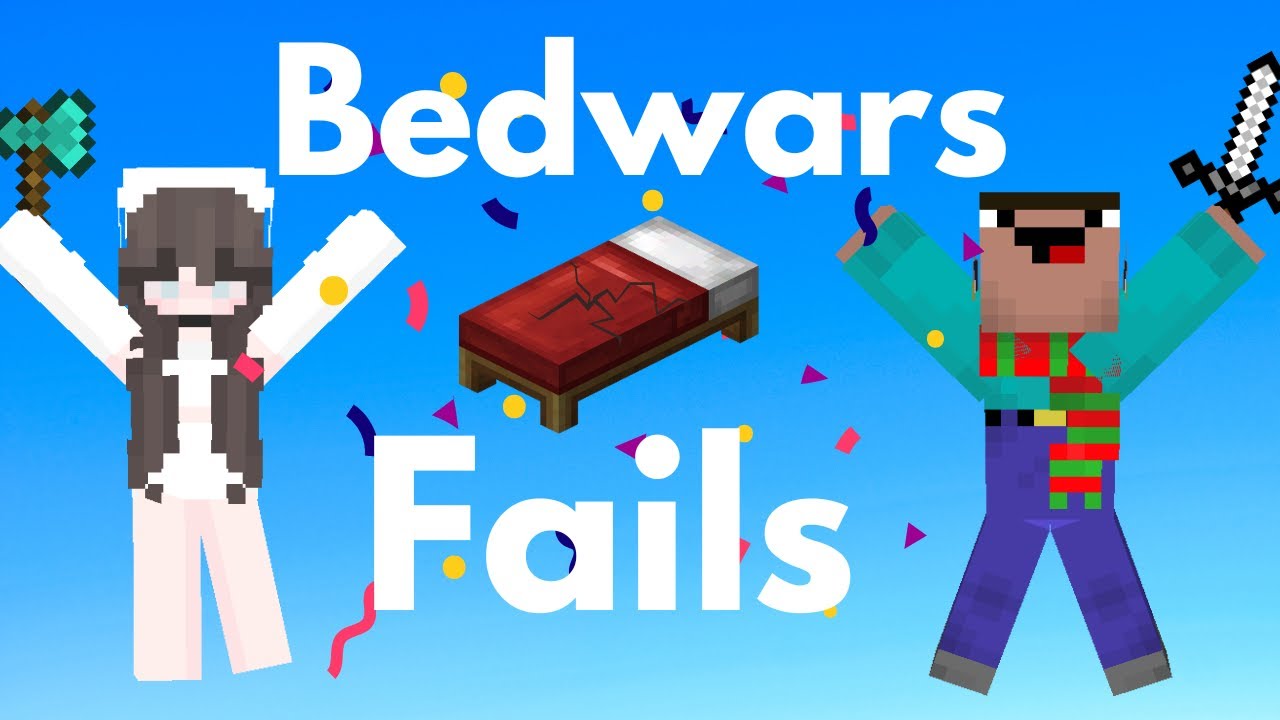 Bedwars Fails Compilation - YouTube