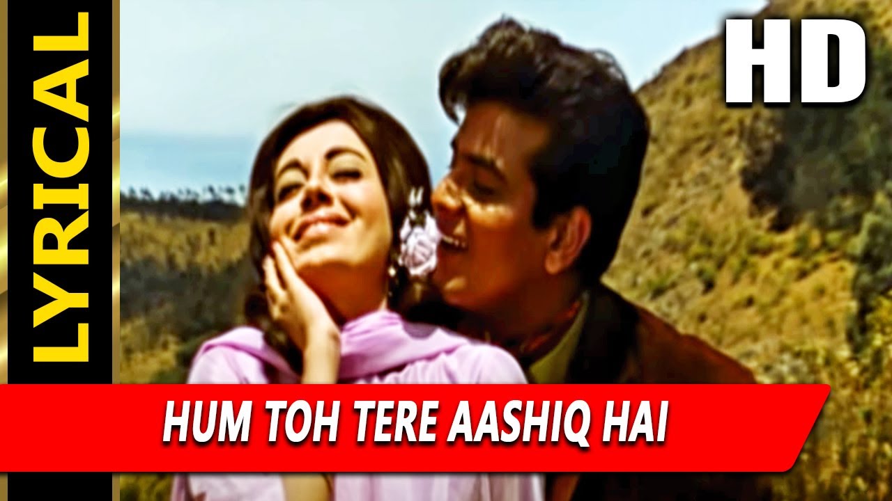 Hum Toh Tere Aashiq Hai With Lyrics | फर्ज़ | मुकेश, लता मंगेशकर ...
