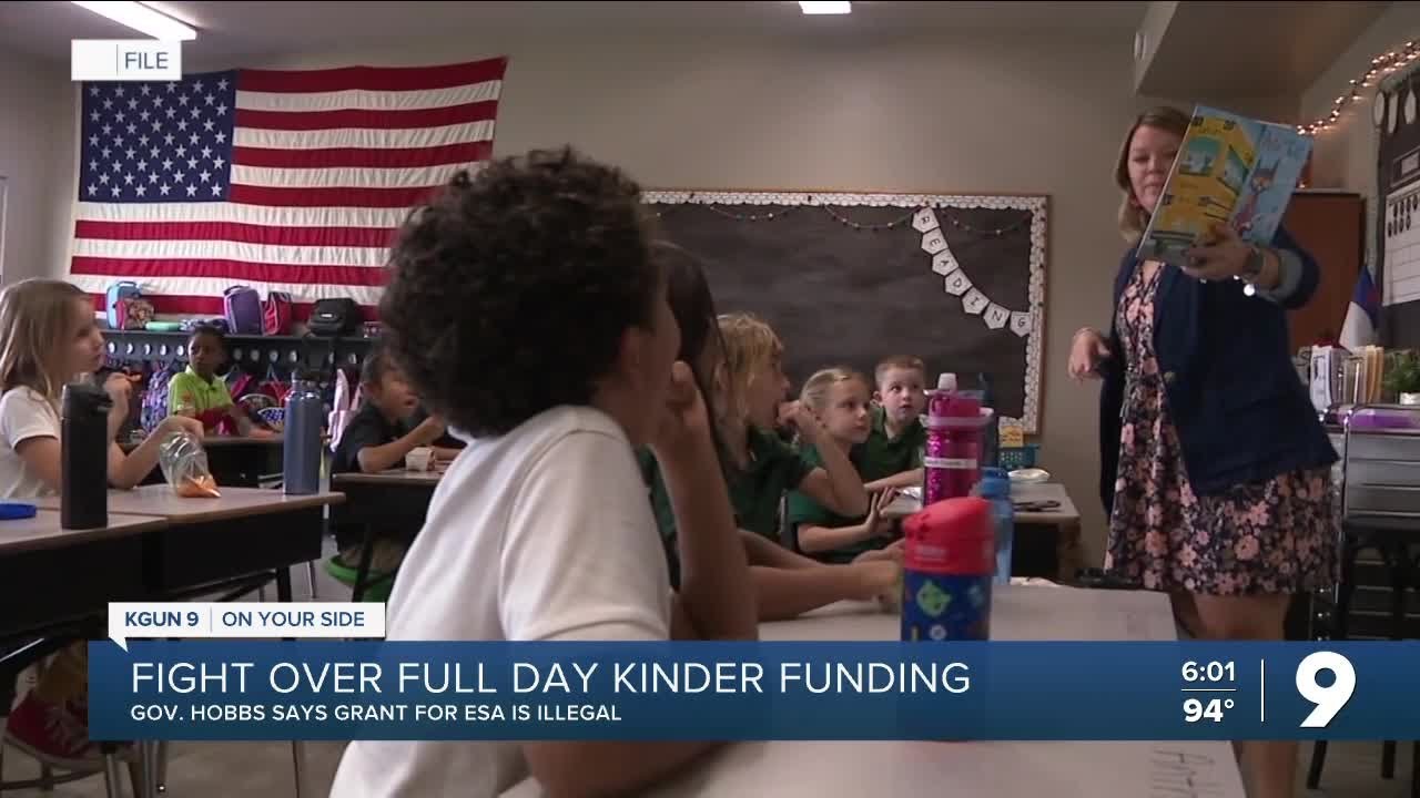 Fight over full-day kindergarten funding - YouTube