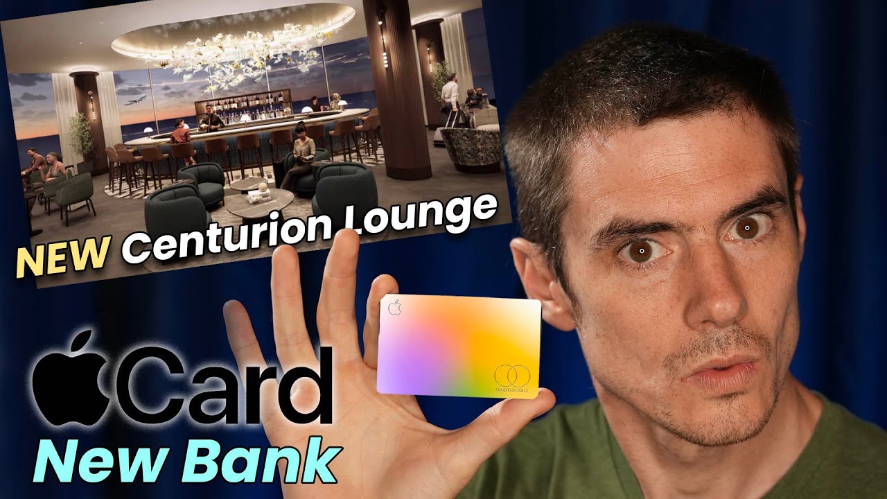 NEW Amex Centurion Lounge + Apple Card RUMORED New Issuer - YouTube