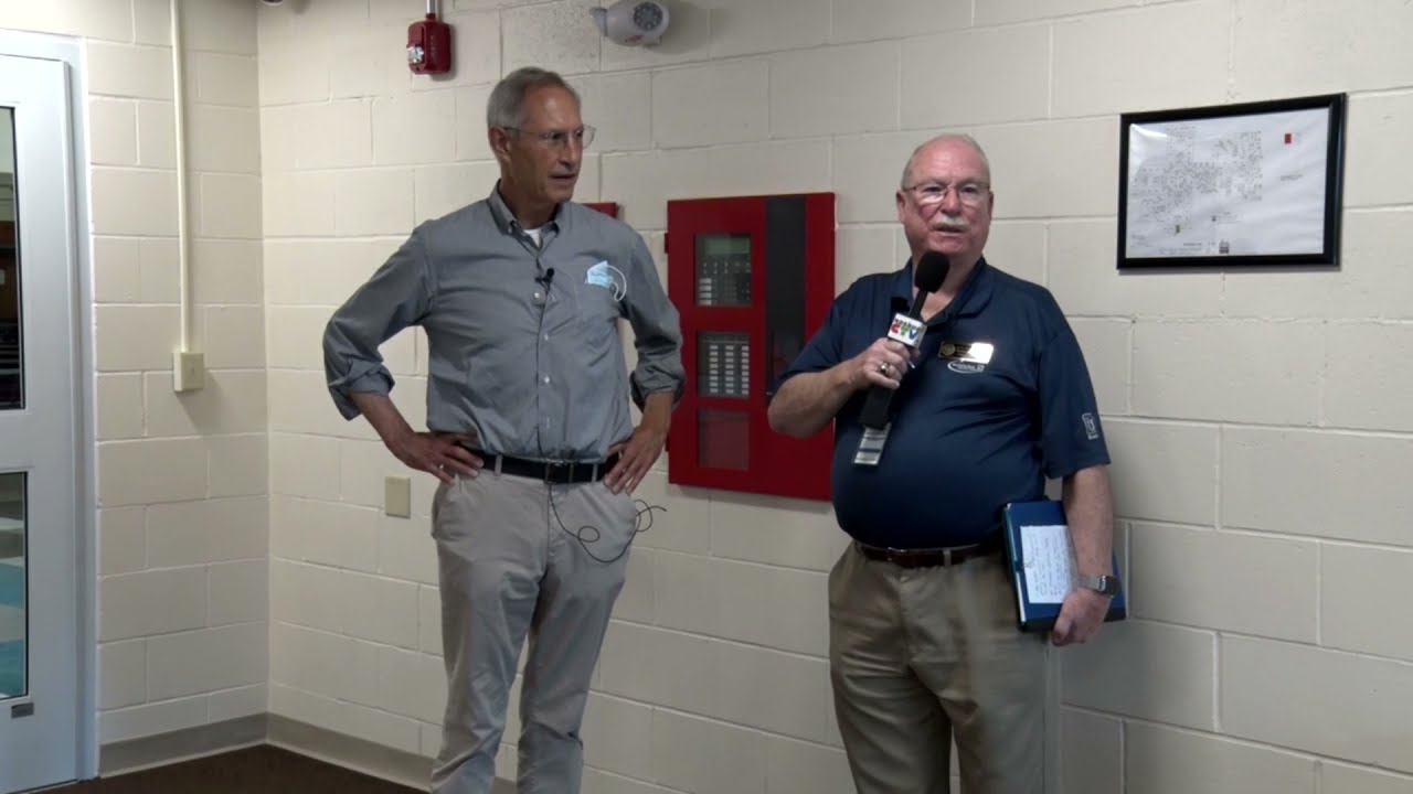 Tour of the renovation project at Fairgrounds Middle School - YouTube