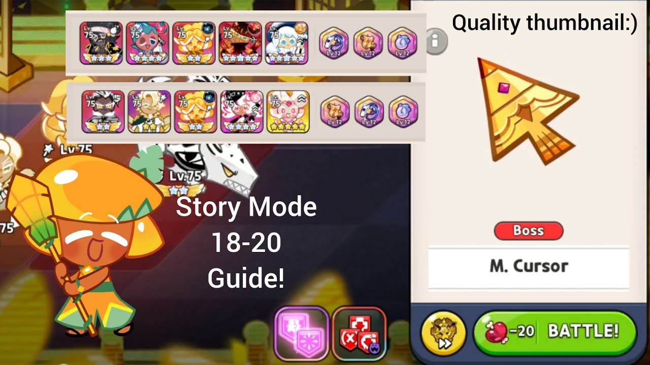 Story Mode 18-20 Guide! {F2P Friendly!} / Cookie Run Kingdom [CRK ...