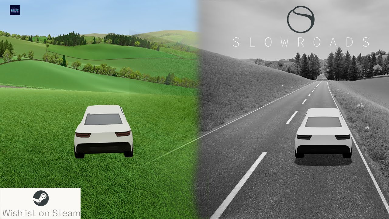 Slow Roads - A Peaceful Driving Experience - YouTube