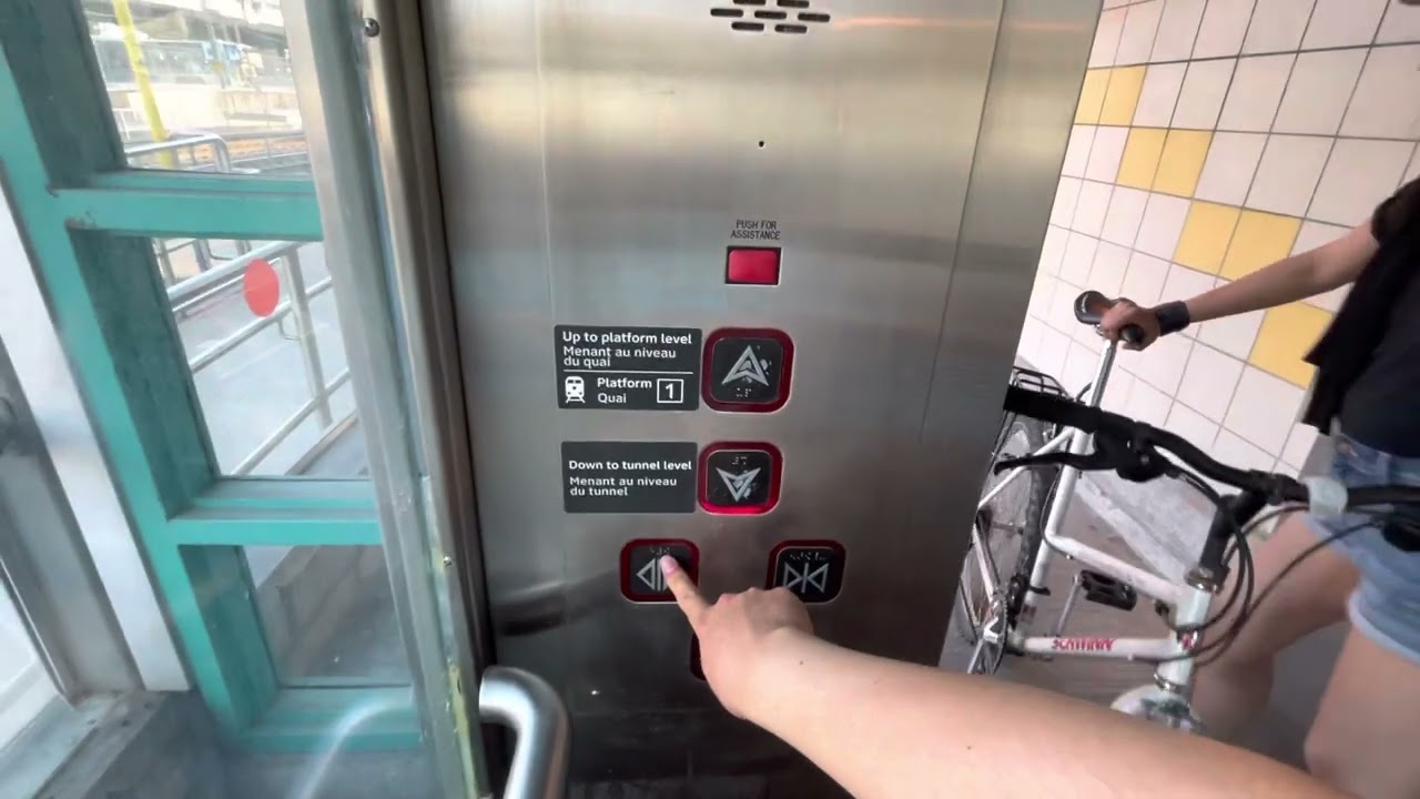 Run Down CEE Hydraulic Elevator at Exhibition GO Station, Toronto ON ...
