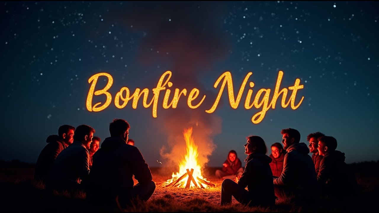 Bonfire night - country song (Lyric Video) studying relaxing working ...