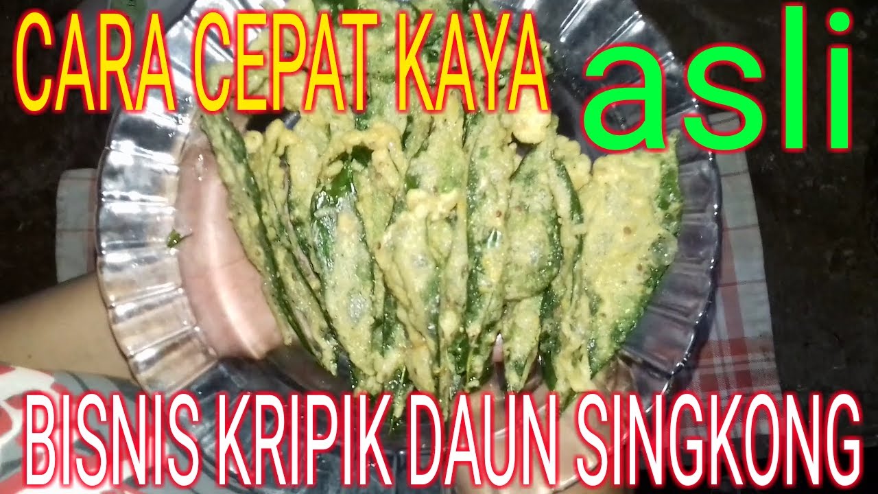 Ide Bisnis Rumahan Kripik Daun Singkong Youtube
