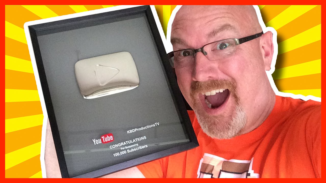 Silver Play Button Award - Celebrating 100,000 Subscribers - YouTube
