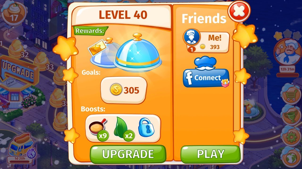 Cooking Craze Level 40 Rewards 2 HD 1080p - YouTube