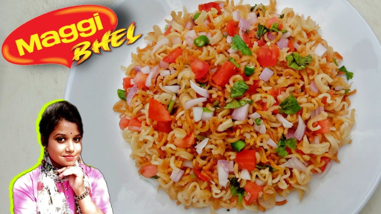 Maggi Bhel Recipe - Instant 5 Minute Maggi Bhel Recipe.🔥🔥🔥 - YouTube