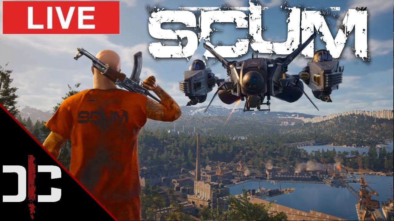 🔴LIVE - SCUM Update - Fresh Start - Looting and Finding a Home - YouTube
