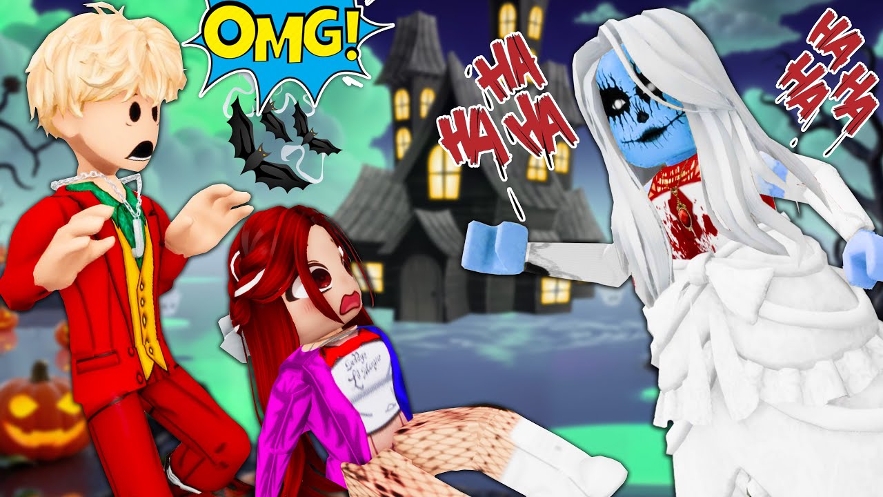 ROBLOX Brookhaven 🏡RP - FUNNY MOMENTS: Mystery In Haunted House ...