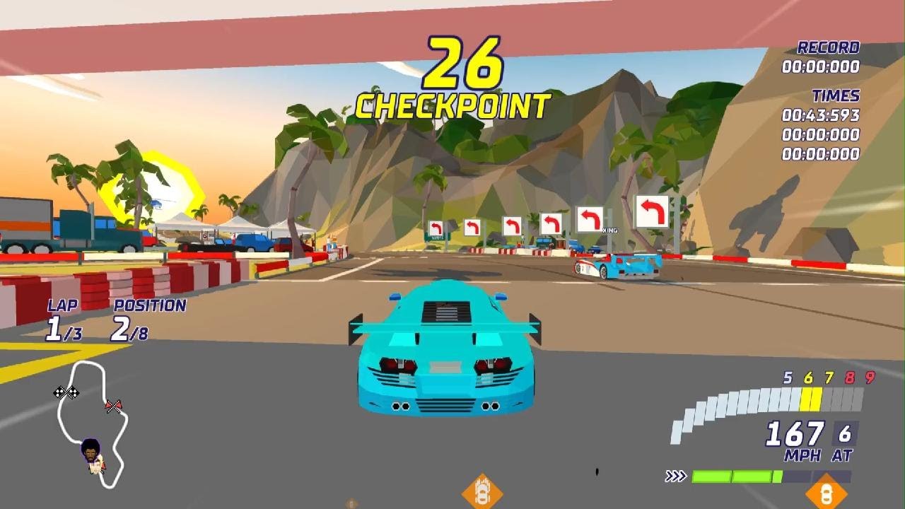 Hotshot Racing 15 Minutes of Gameplay on Normal Difficulty Arcade Mode ...