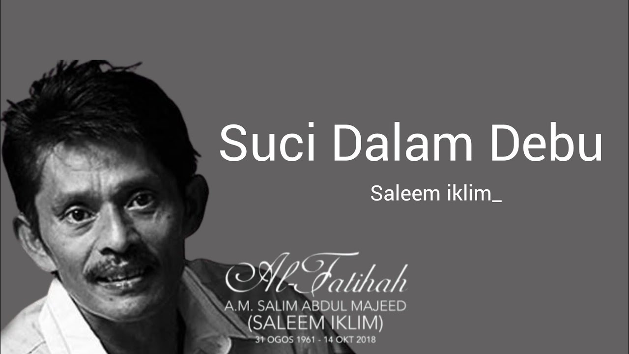 Iklim - Suci Dalam Debu [Lyrics Video] - YouTube