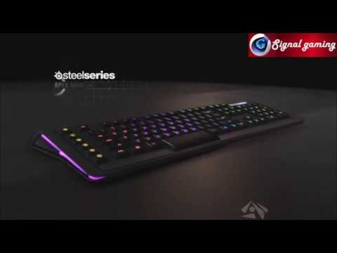 SteelSeries Apex M400 Mechanical Gaming Keyboard, Blue LED - YouTube