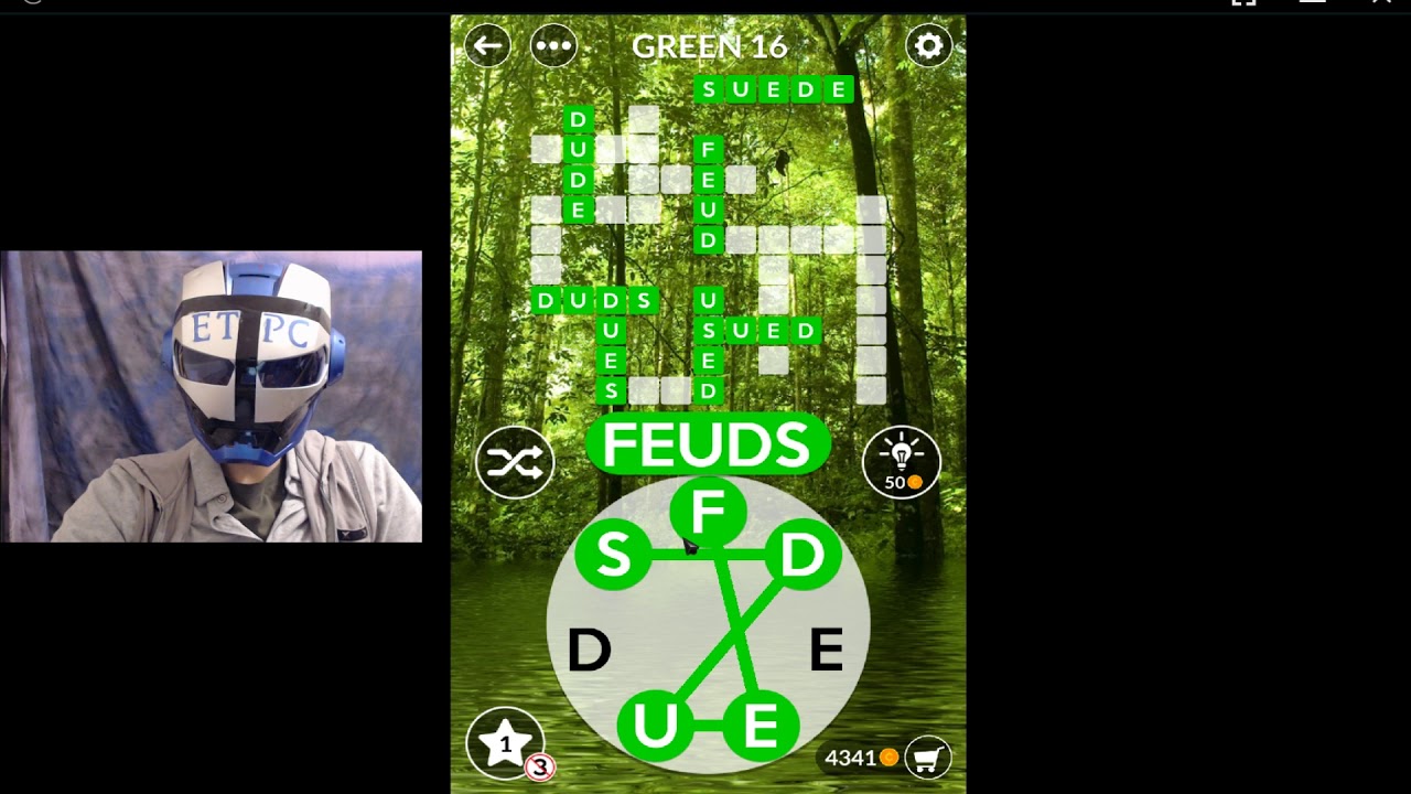 WORDSCAPES RAINFOREST, GREEN 16 ANSWERS masaya ang mga salita - YouTube