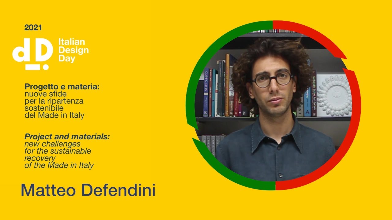 Matteo Defendini - Italian Design Day 2021 - YouTube