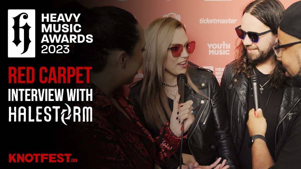 Heavy Music Awards '23: Red Carpet with HALESTORM - YouTube
