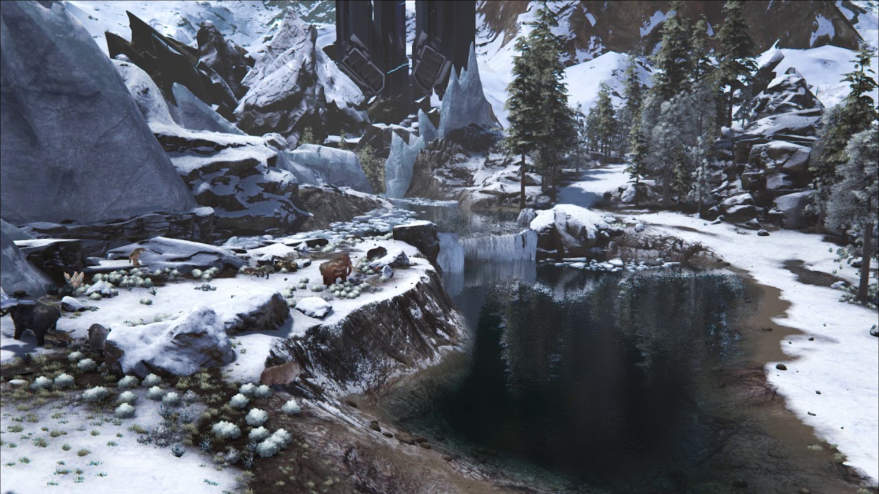 ARK (Ext.) Winter 4 [LIVE Wallpapers] - YouTube