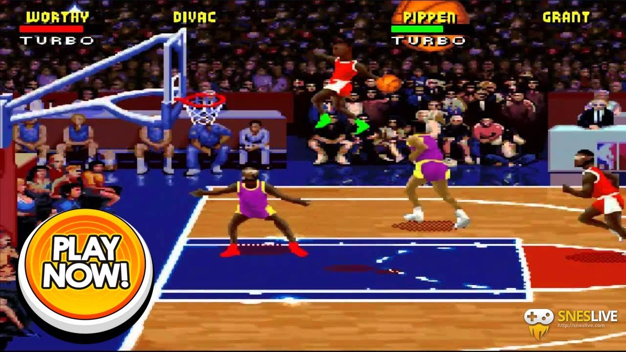 Play NBA Jam Online - SNESlive - YouTube