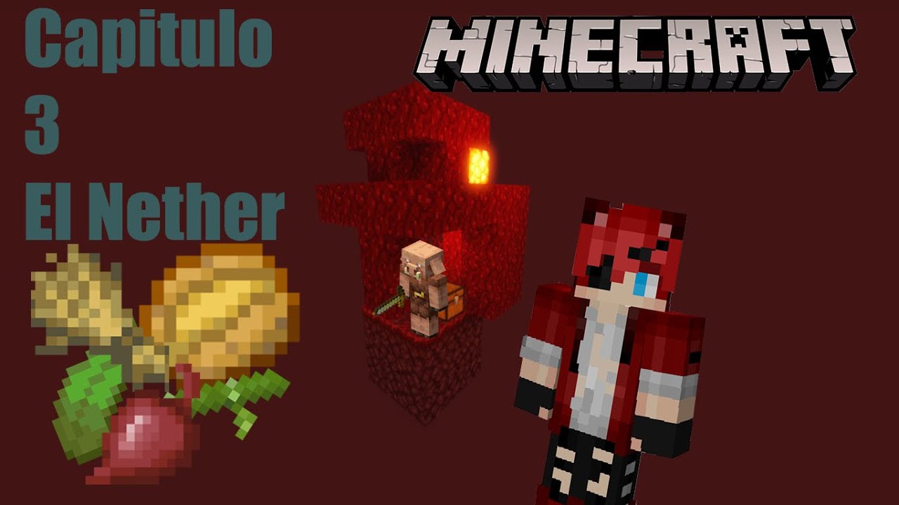 SkyBlock Ep.3 - Nether y Comida!!! - JorshGZ - YouTube