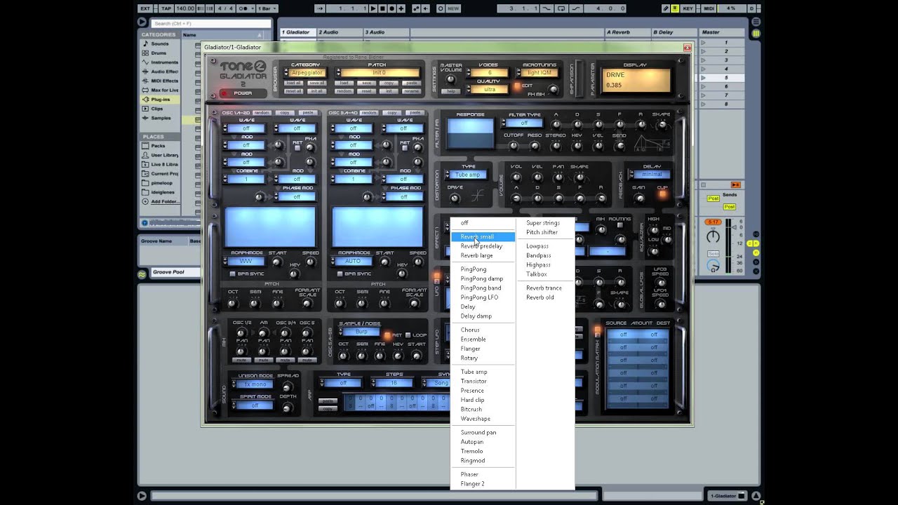 Dubstep Monster Bass Tutorial In Ableton Live 9 - YouTube