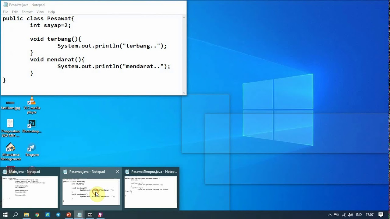Review Praktek Pemrograman Berbasis Objek (Java Fundamentals) Materi 5 ...
