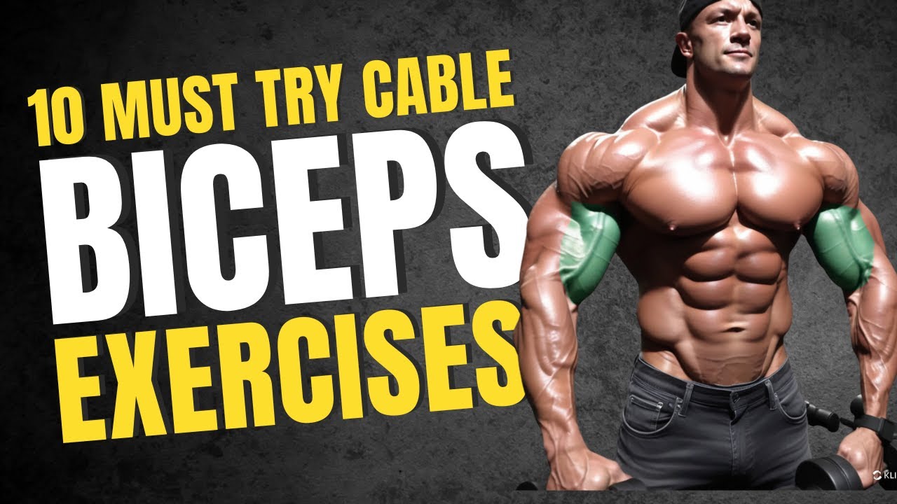 10 Best Cable Exercises for Bigger Biceps! - YouTube