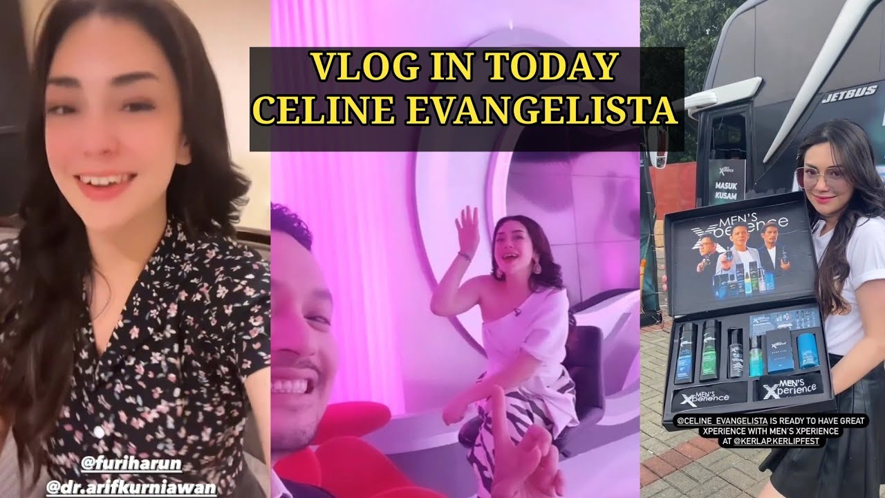 VLOG Celine Evangelista Hari Ini, Tampil Beda!!! - YouTube