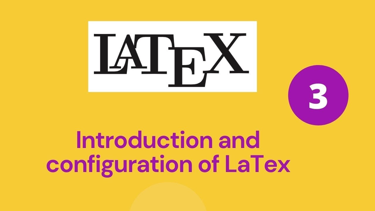 Tutorial - 3 || How To Create First Latex Documents || Basic