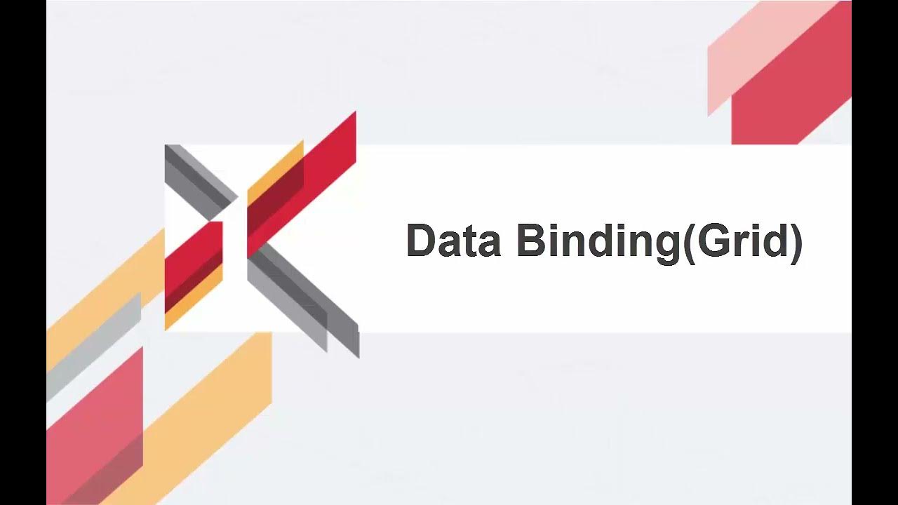 [기본]05. Data Binding_Grid - YouTube