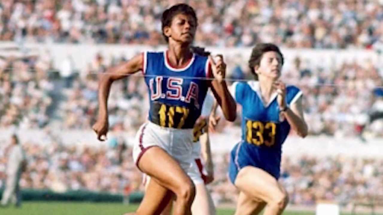 Wilma Rudolph As A Child In Color