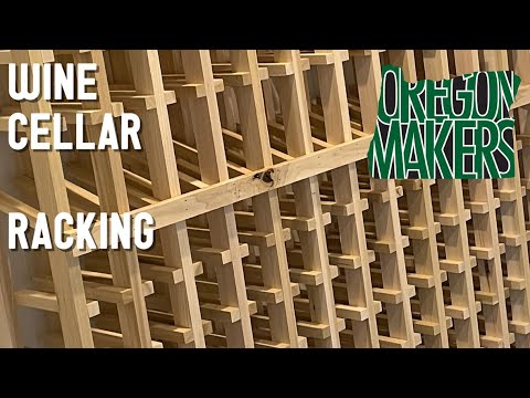 Wine Cellar Racking - YouTube