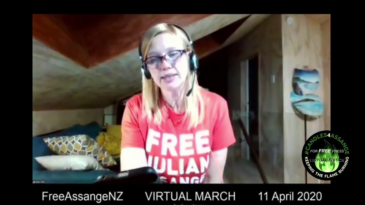 EXCLUSIVE!!! Nicky Hager Special Statement Candles4Assange - Virtual ...