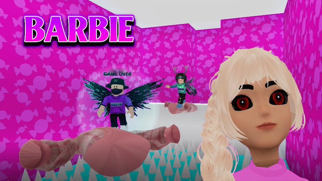 Tak tahle BARBIE nedopadla vůbec dobře... 💀😐Escape Evil Barbie Obby ...