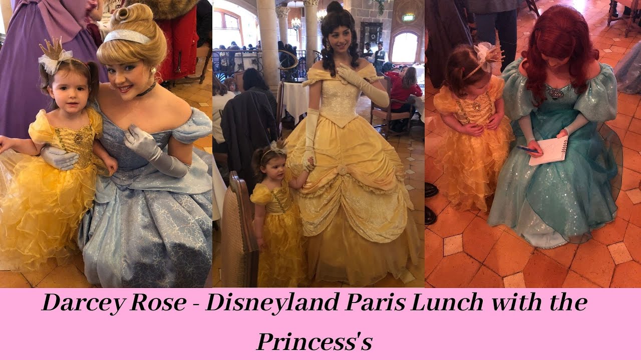 Princess Lunch at Disneyland, themed restaurant for children, Disney ...