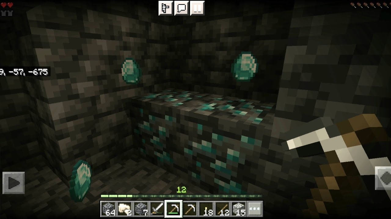 Minecraft PE survival series Part-5 (finding diamonds). - YouTube