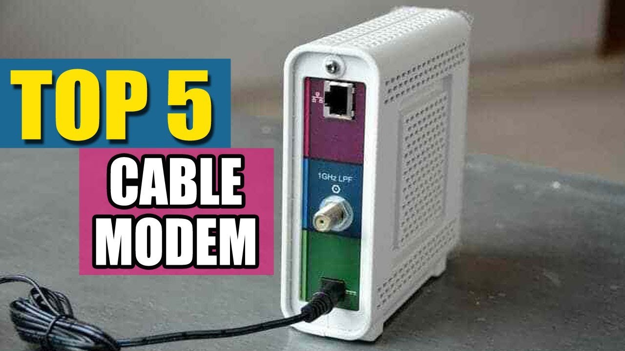 Best Cable Modem in 2021 - Top 5 Cable Modems Reviews - Best Cable ...