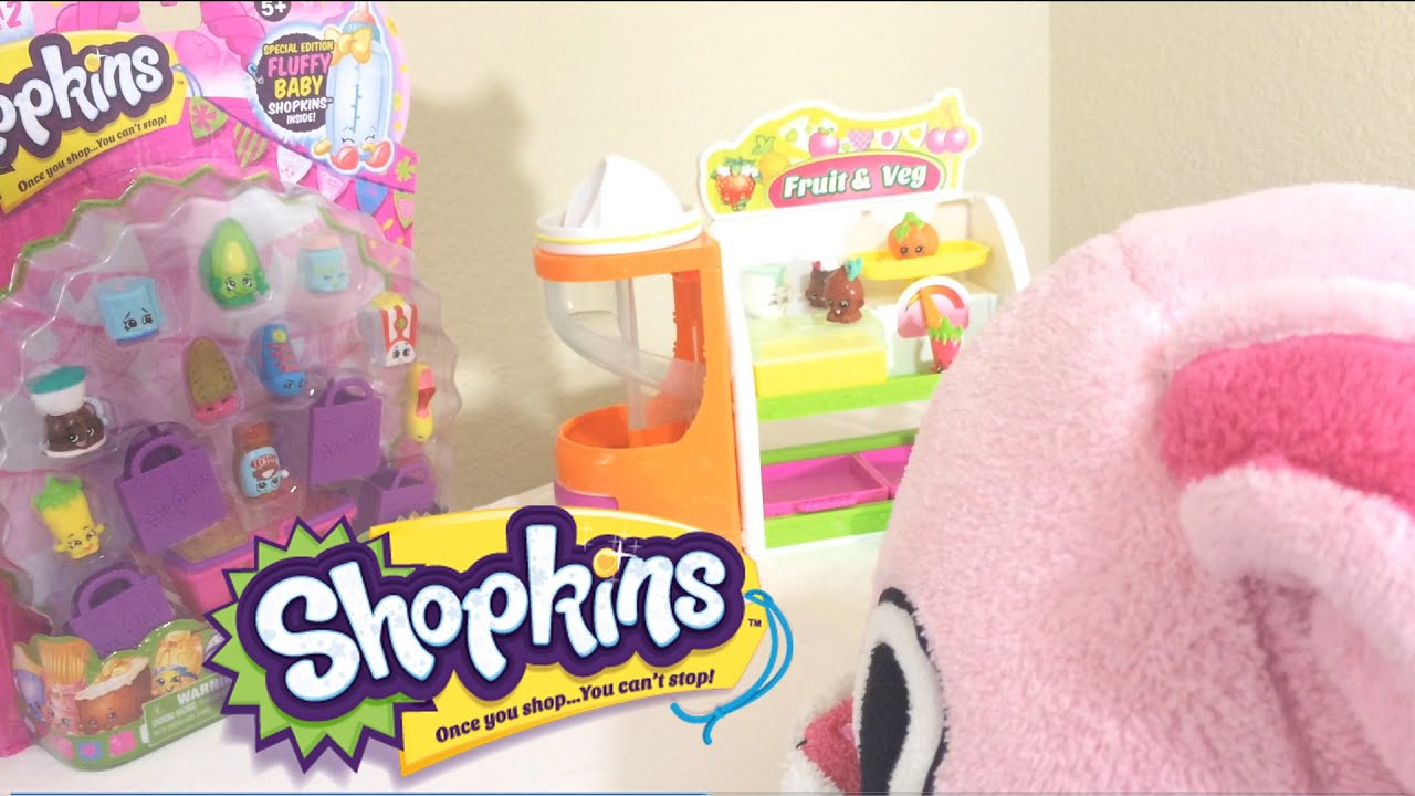 Shopkins unboxing Season 2 Fluffy Baby 12 Packs with Surprise Blind ...