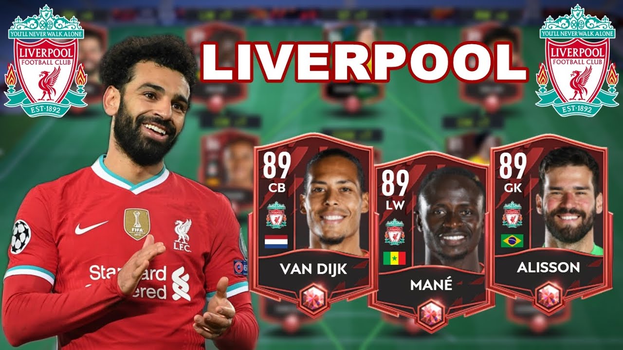 OMG !!! FULL LIVERPOOL SQUAD BUILDER | TEAM UPGRADE | FIFA MOBILE 22 ...