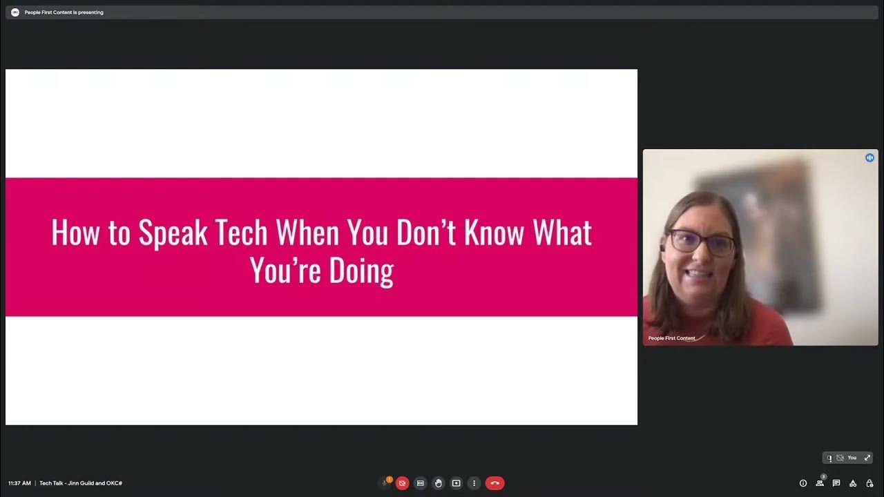 Tech Writing - Communicating Tech Topics to a Non-Tech Audience - OKC ...
