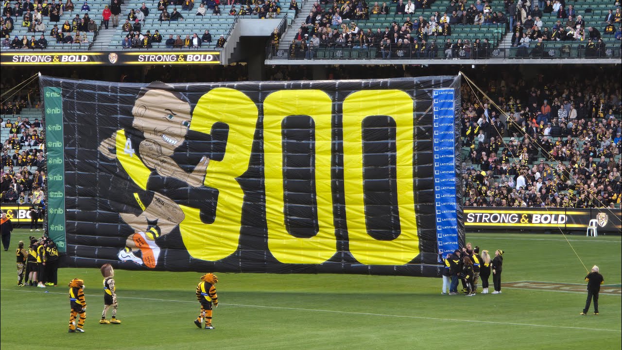 Dustin Martin's 300th Game- After the Siren - YouTube