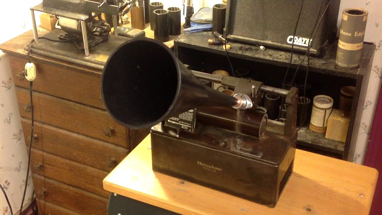 1925 dictaphone / LAST VIDEO - YouTube