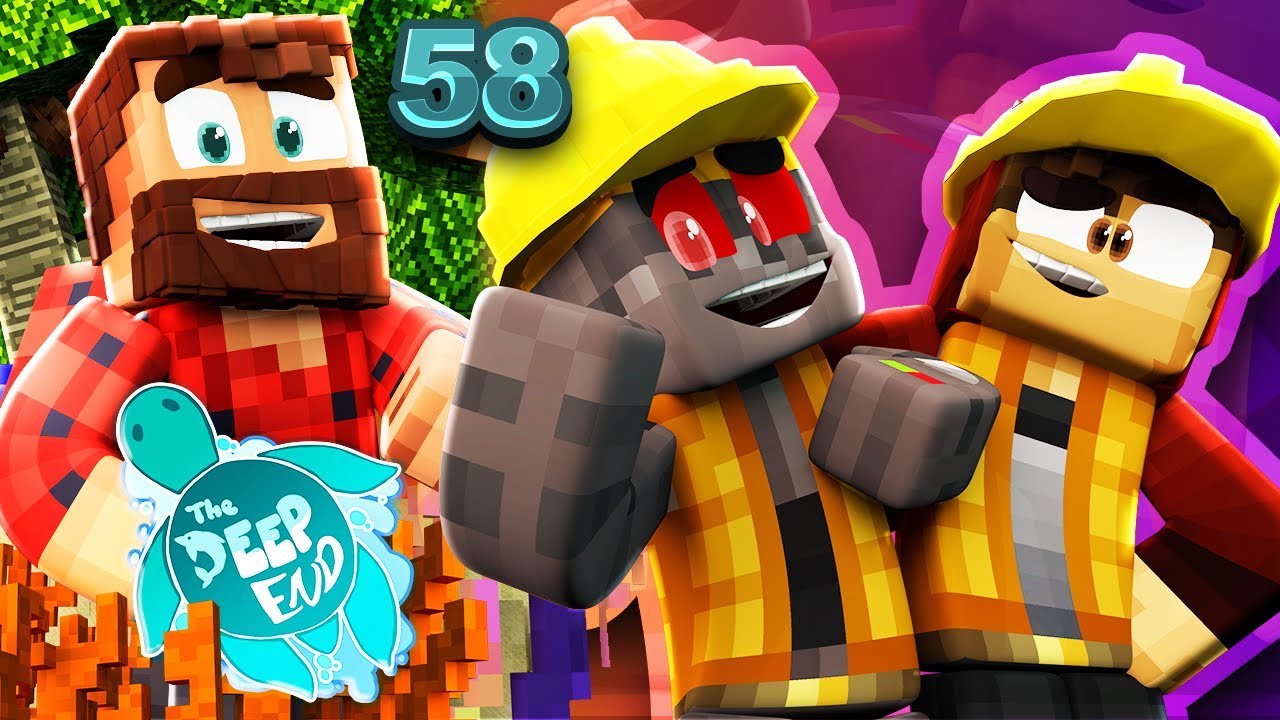 "They fixed... My foundations?!?" | The Deep End Minecraft SMP #58 ...