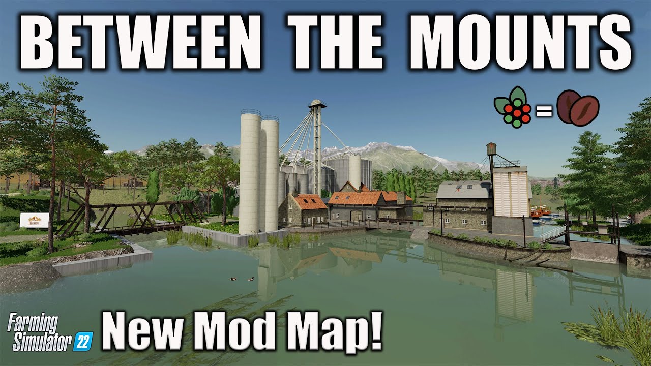 “BETWEEN THE MOUNTS” FS22 MAP TOUR! | NEW PORTUGUESE MOD MAP! | Farming ...