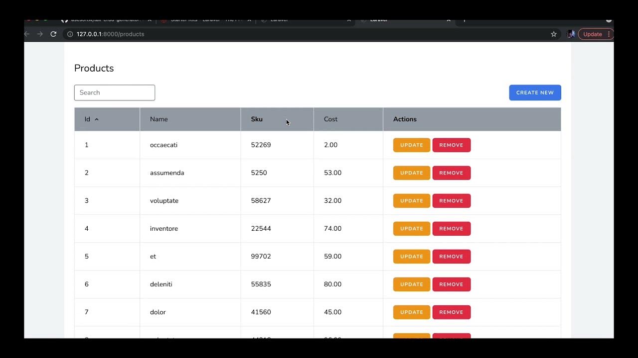 Laravel Package to generate CRUD Files using TALL Stack - YouTube