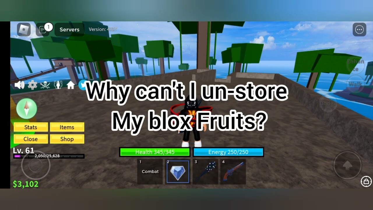 blox fruit un-store bug. - YouTube