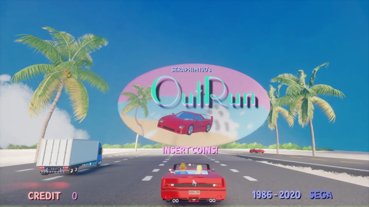 OutRun: Full Game Remake in Dreams PS4!!! - YouTube