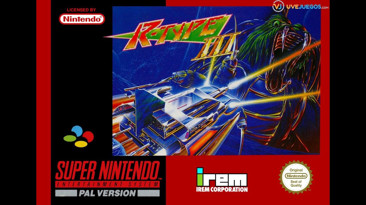 SUPER R TYPE 3 SNES COMPLETO 100% - YouTube