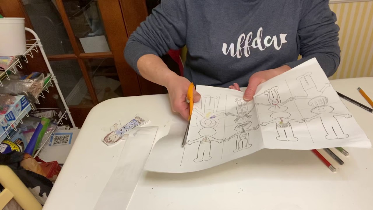 Body systems paper dolls - YouTube