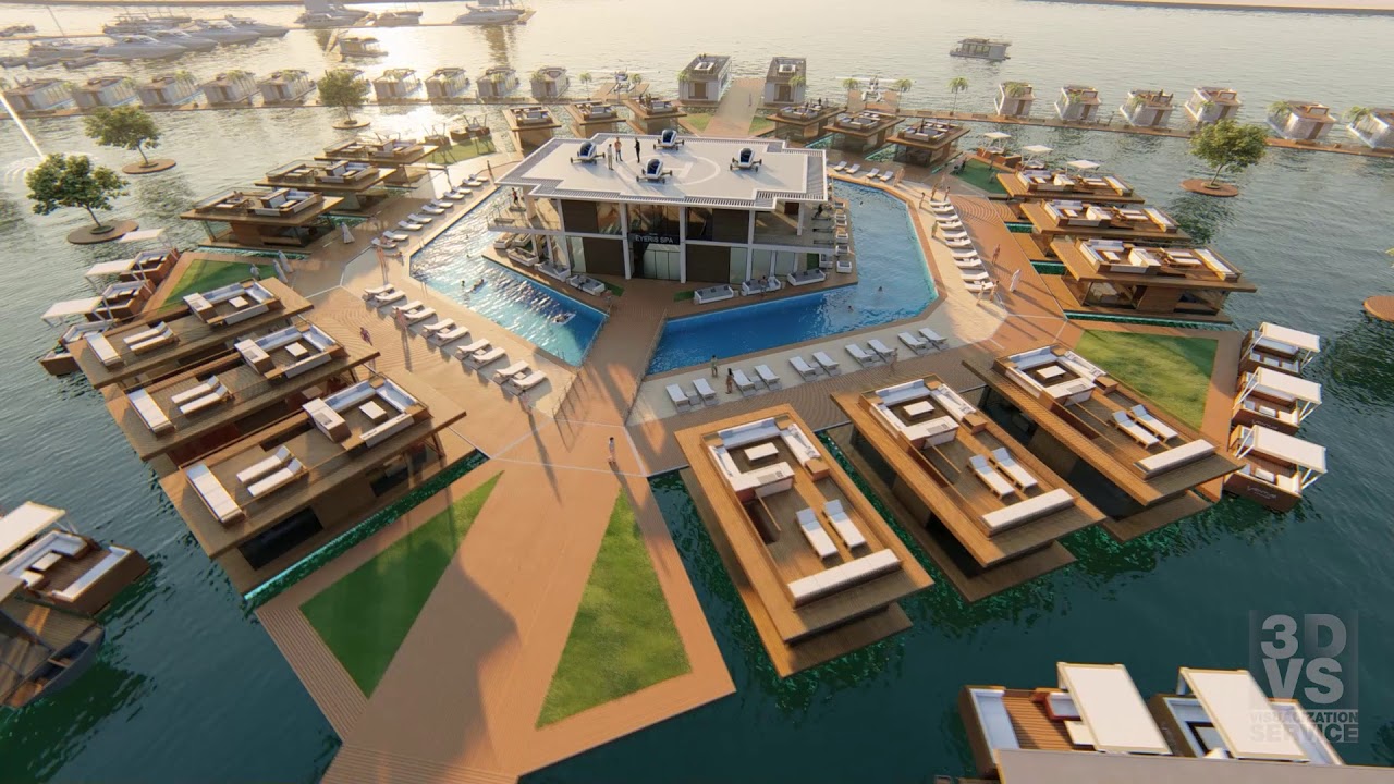 Floating Resort - YouTube